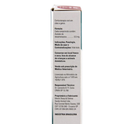 Anti-inflamatório Azium Msd para Cachorros e Gatos com 20 comprimidos