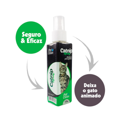 Catnip Spray Pet Clean para Gatos 120ml