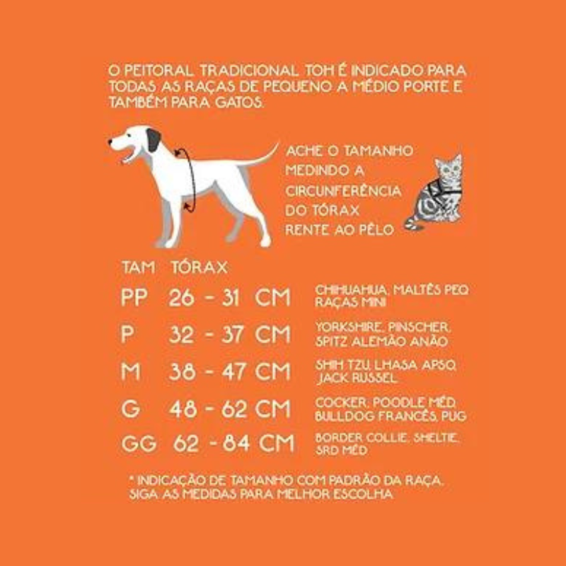 Conjunto Toh Guia e Peitoral Tradicional Savana GG