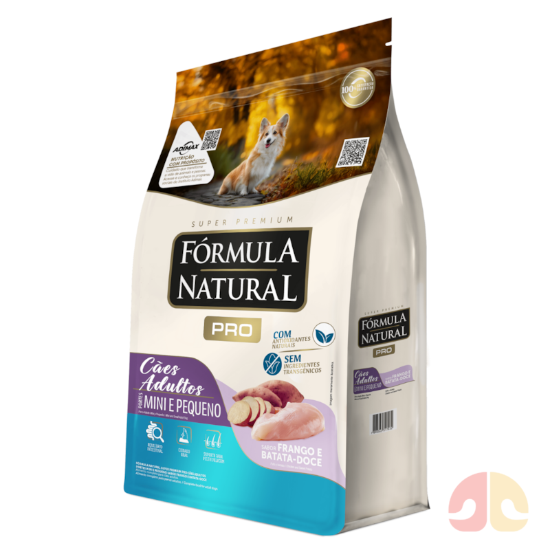 Ração Formula Natural Pró Cães Adultos Porte Mini e Pequeno 2,5 kg ...